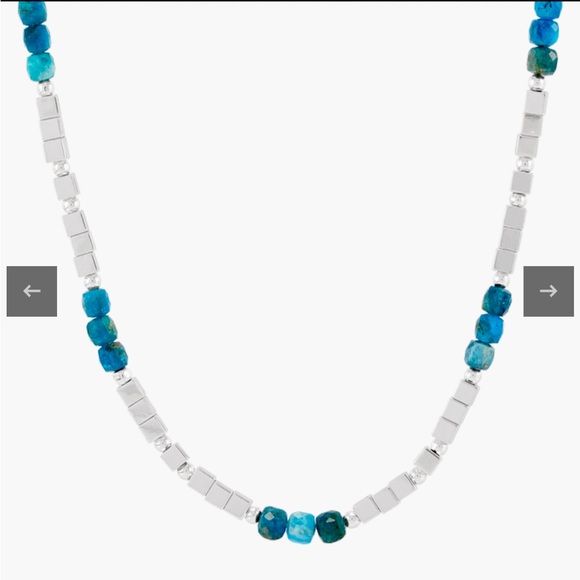 Silpada | Jewelry | Silpada Good Values Bead Necklace Blue Apatite And ...